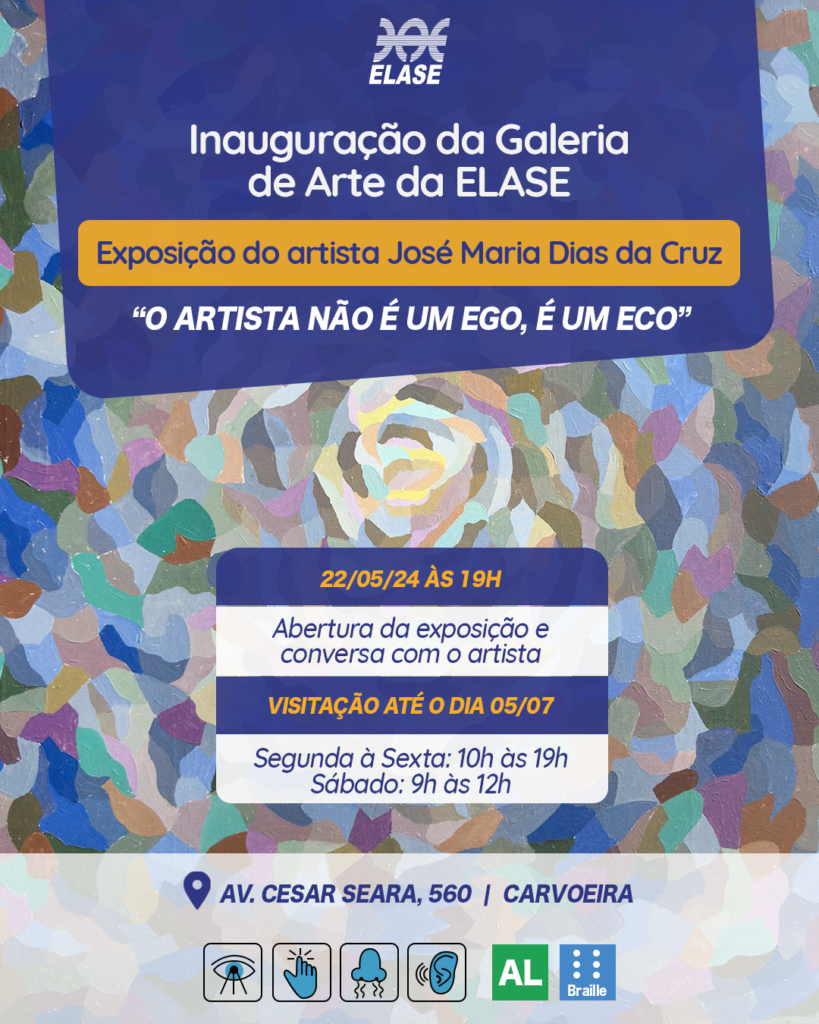 Inauguração da Galeria de Arte da ELASE. - Elase