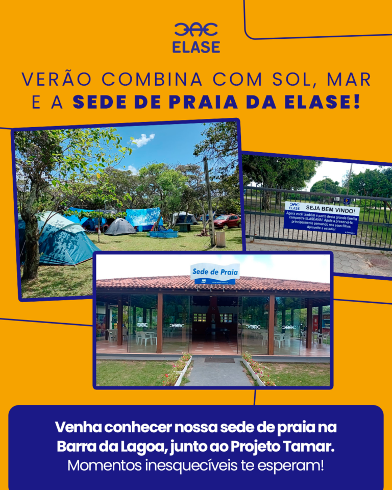 Venha conhecer a Sede de Praia da ELASE. - Elase